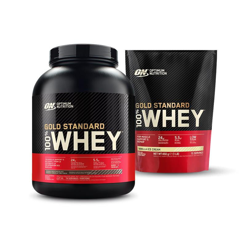Gold Standard Whey Protein Stack | Optimum Nutrition UK
